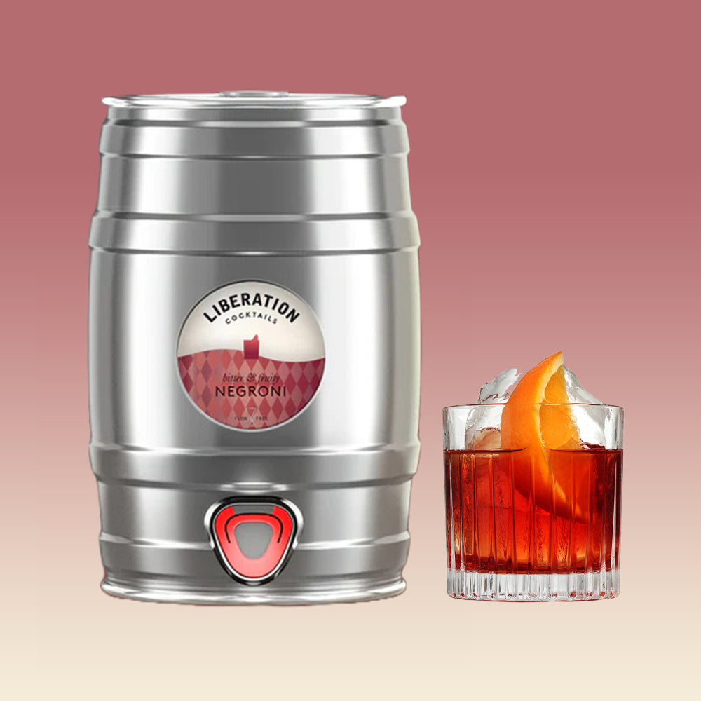 Negroni 5L Cocktail Keg, Ready Made Negroni Cocktail