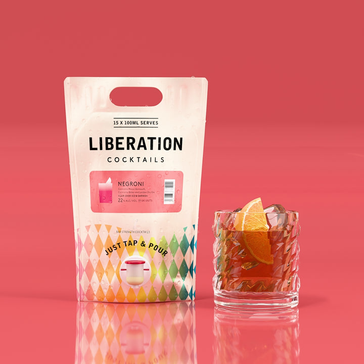Premixed, Ready To Drink Cocktails In A Pouch – Liberation Cocktails