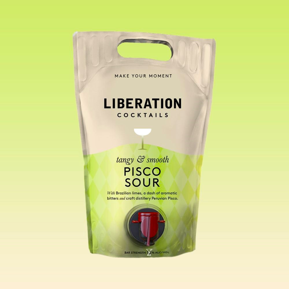 Pisco Sour Cocktail Pouch 1.5L, Pisco Sour Cocktails