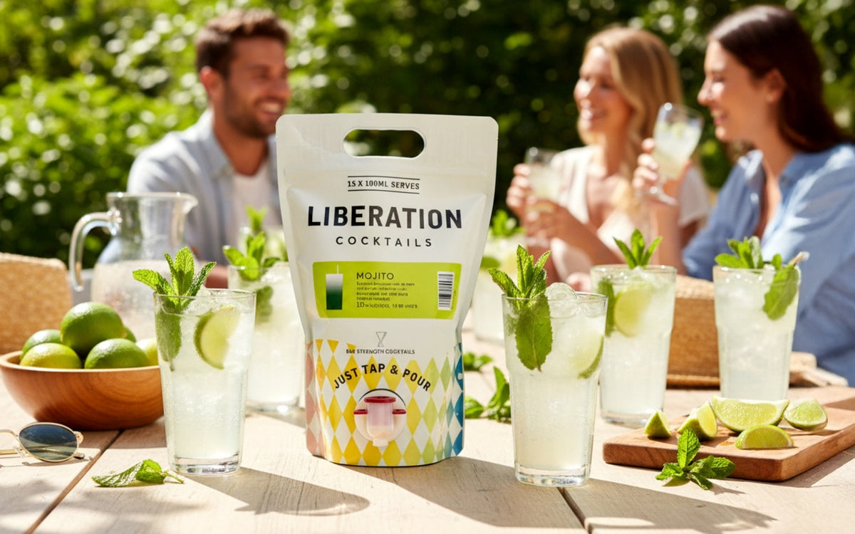Premixed, Ready To Drink Cocktails In A Pouch