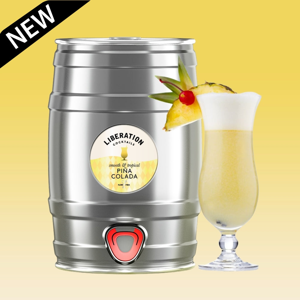 Piña Colada Cocktail 5L Party Keg, Ready Made Piña Colada