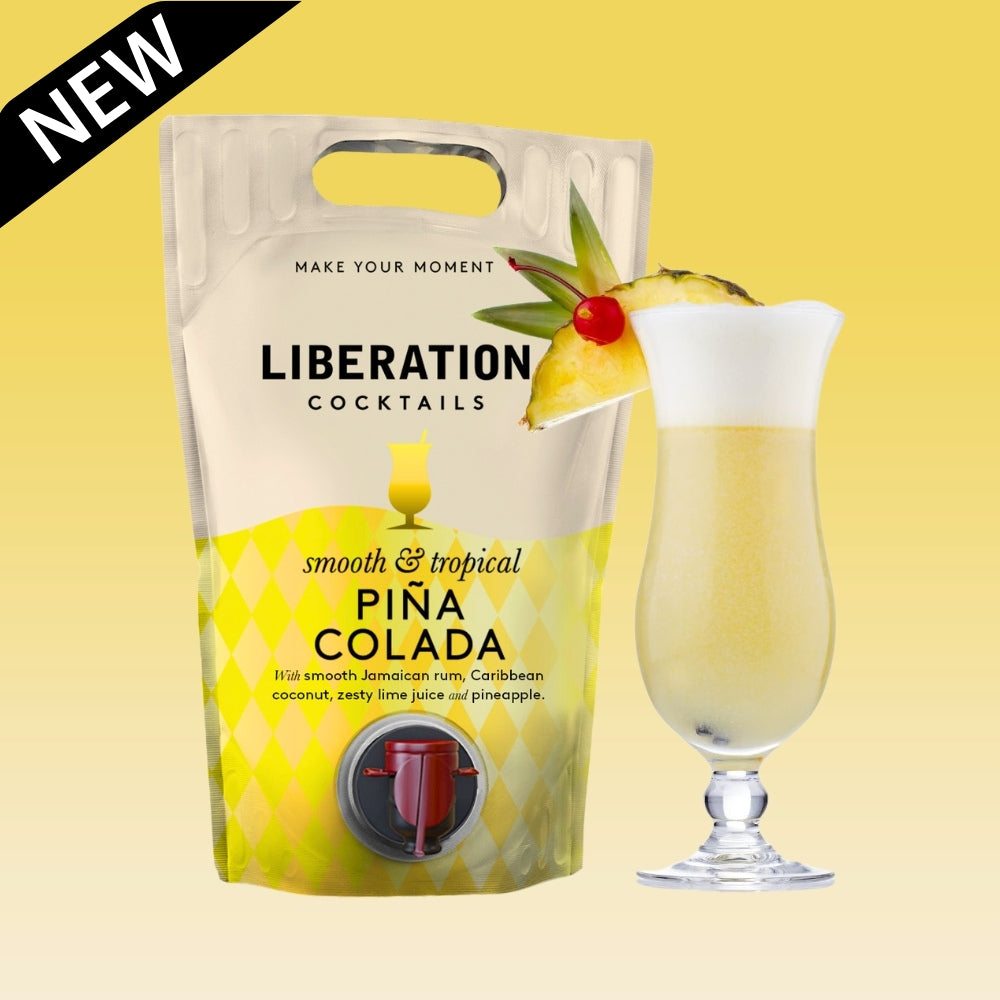 Piña Colada Cocktail Pouch 1.5L, Ready Made Piña Colada
